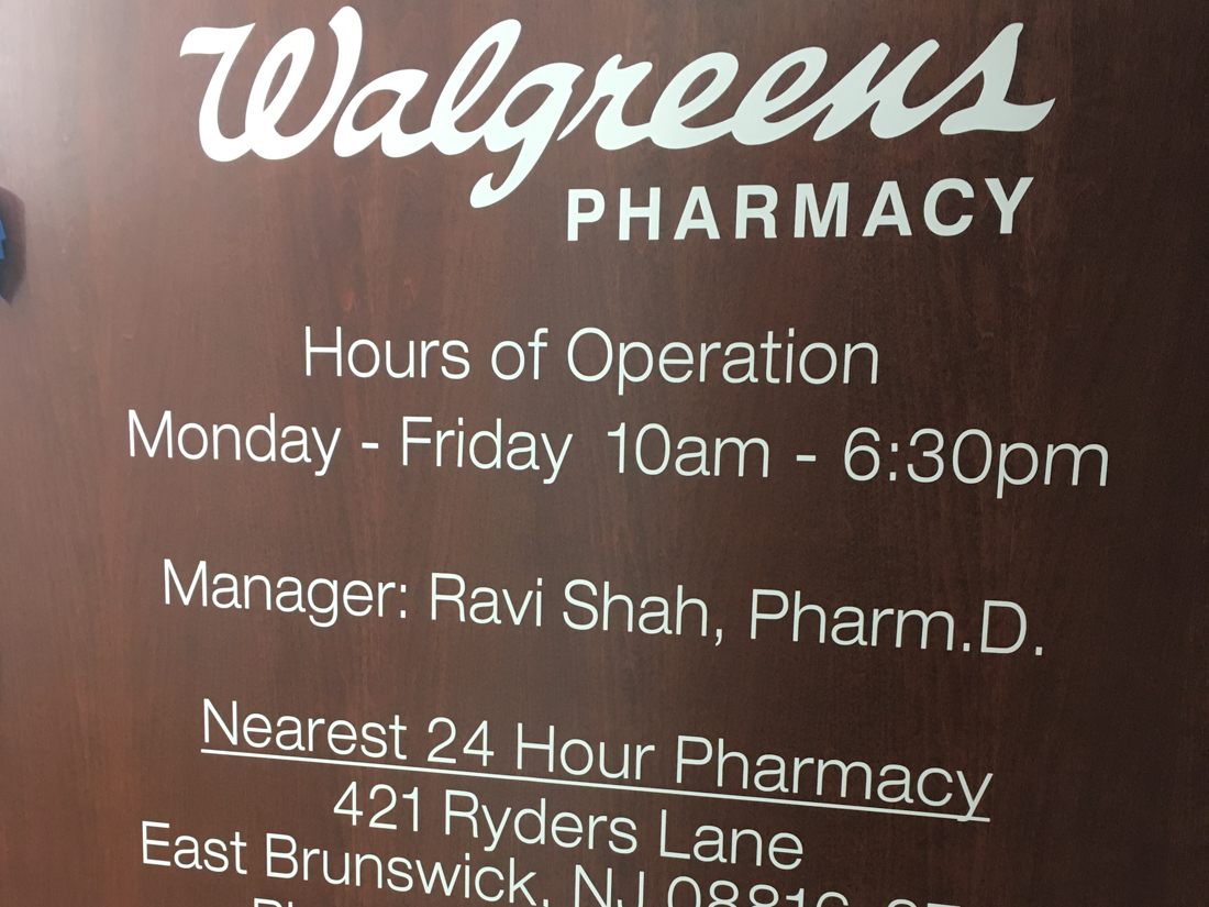 Retail pharmacy sign Walgreens - SHOUT! Graphic & Print Solutions in ...