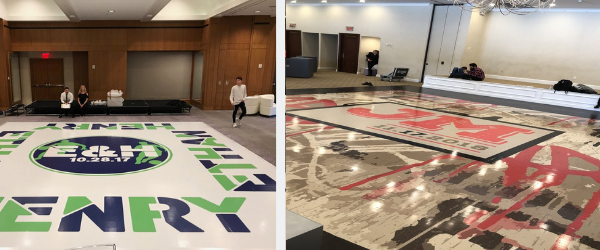 Floor Decal Inspiration for Any Event