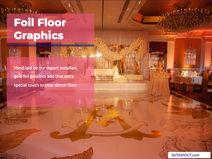 Our Custom Dance Floor & Special Event Services - SHOUT! Graphic ...